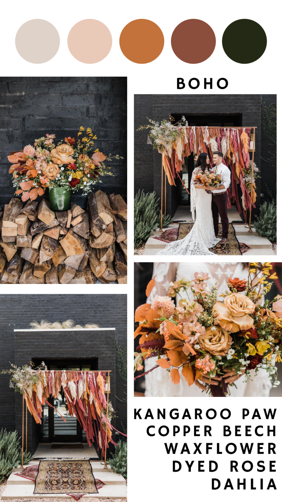 A Floral Guide to Fall Weddings - thefloraleclectic.com